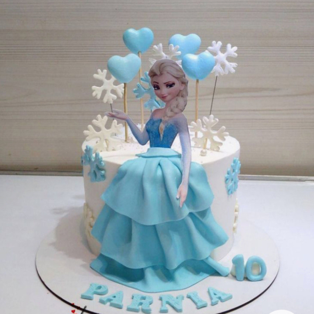 Princess Elsa Birthday Cake