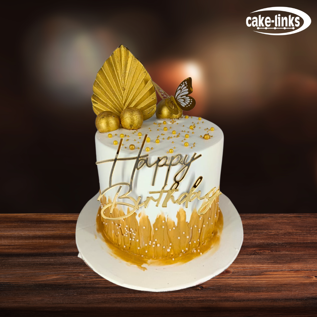 Rustic Gold Leaf On Cakes 2024 WEDDING CAKE + DESSERT IDEAS | La