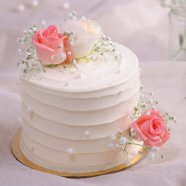 Rose Flower Cake Design