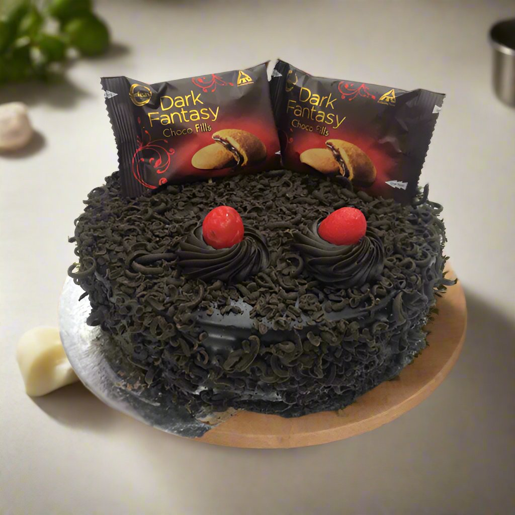 Dark Fantasy Cake | Cake Home Delivery | ORDER NOW - INR 400 — Cake Links